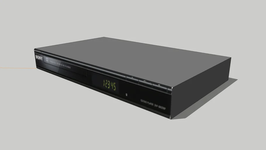 DVD player (1) Sony | 3D Warehouse