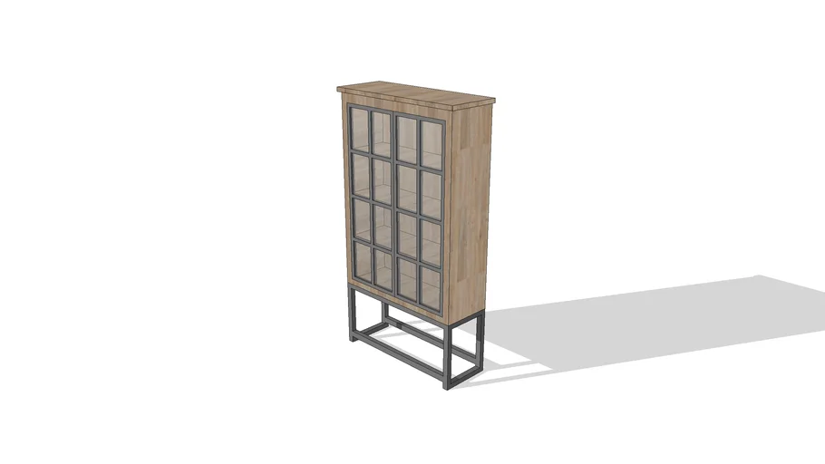 Vitrinekast Wilsum | 3D Warehouse