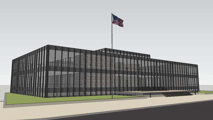 Modern Building | 3D Warehouse