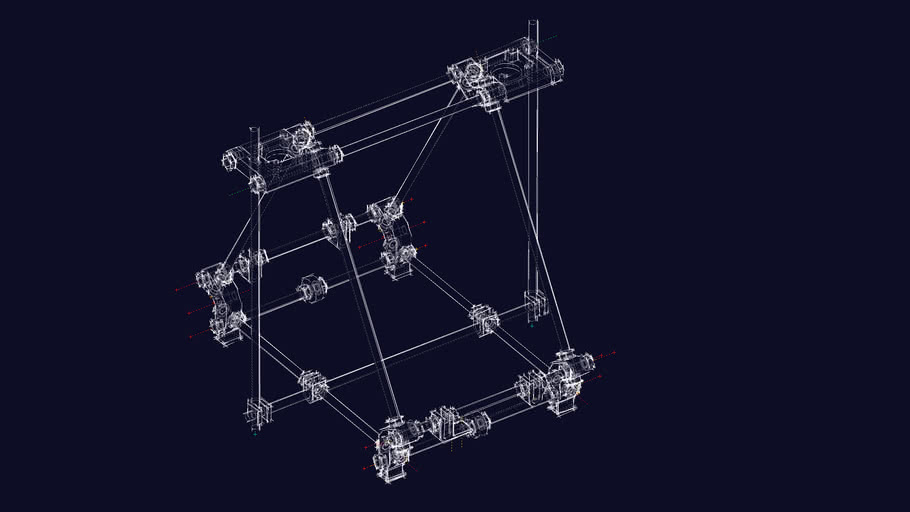 REPRAPPRO HUXLEY frame | 3D Warehouse