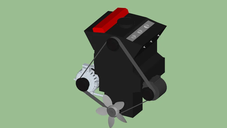 Serpentine Belt | 3D Warehouse