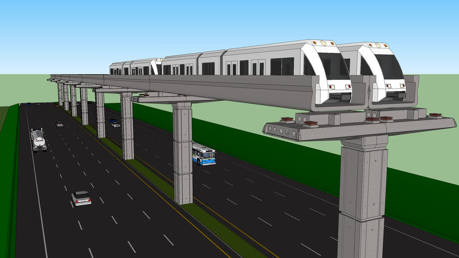 LRT Jakarta | 3D Warehouse