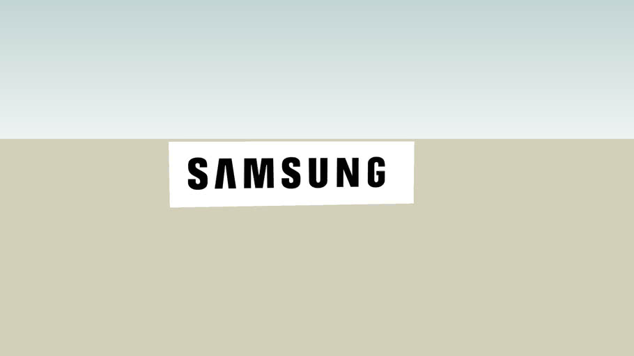 SAMSUNG LOGO | 3D Warehouse