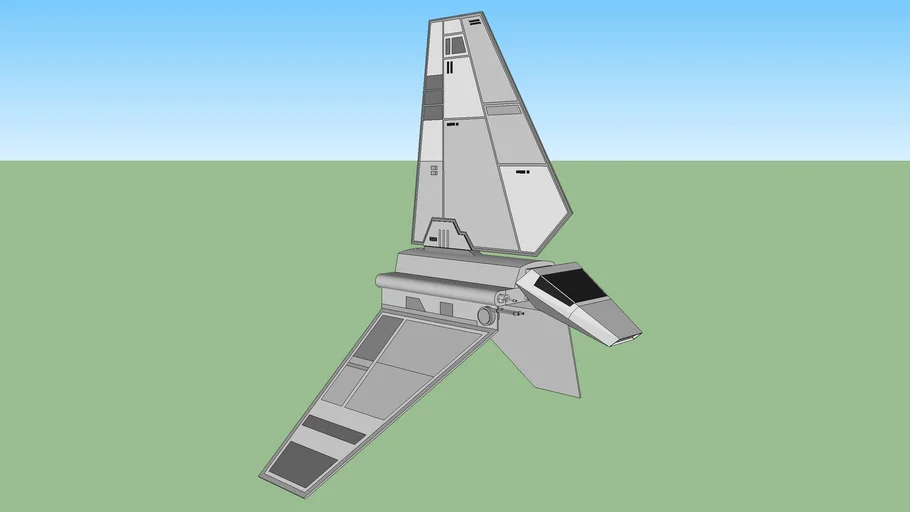 Imperial Shuttle | 3D Warehouse