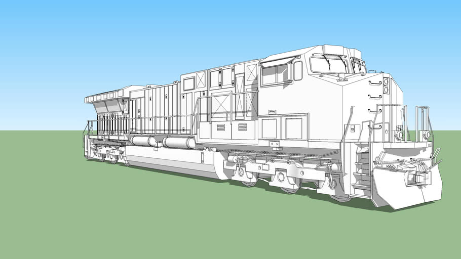 General Electric AC6000CW | 3D Warehouse