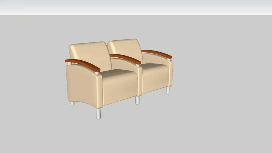 Concourse (2 seater) | 3D Warehouse