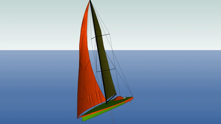 Voilier 60' IMOCA | 3D Warehouse