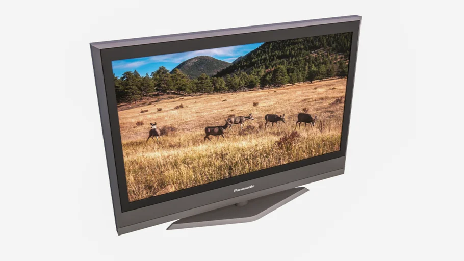 Panasonic TH-42PV60A 42' Plasma TV | 3D Warehouse