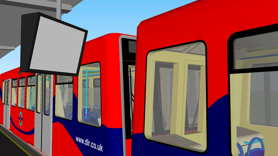 London DLR Westferry Station | 3D Warehouse