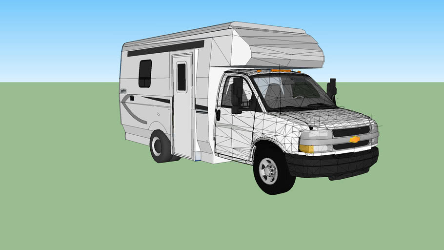2001 Dynamax Starflyte (Class B+ motorhome) RV (Chevrolet) | 3D Warehouse