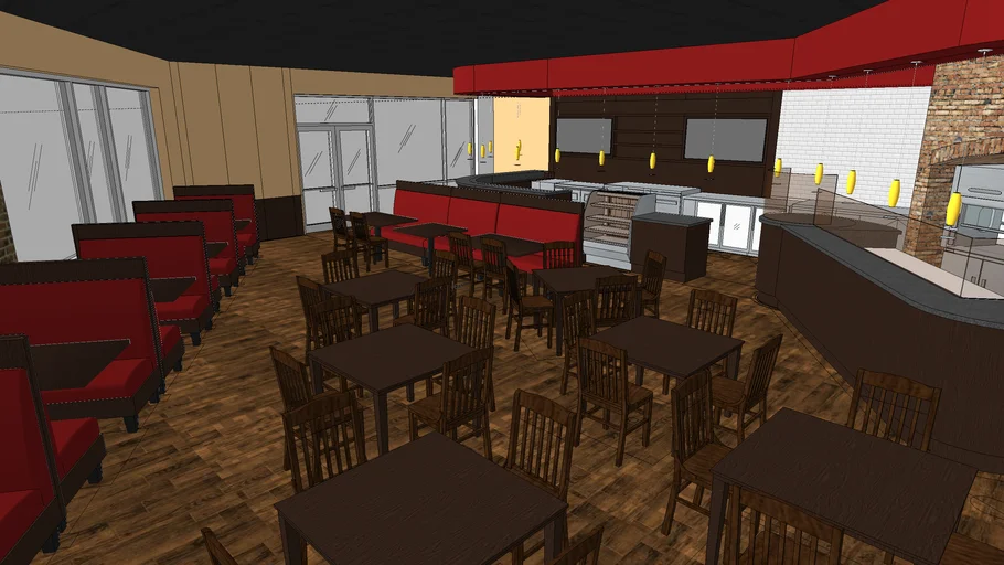 Restaurant Interior | 3D Warehouse