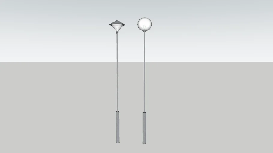 Light Poles | 3D Warehouse