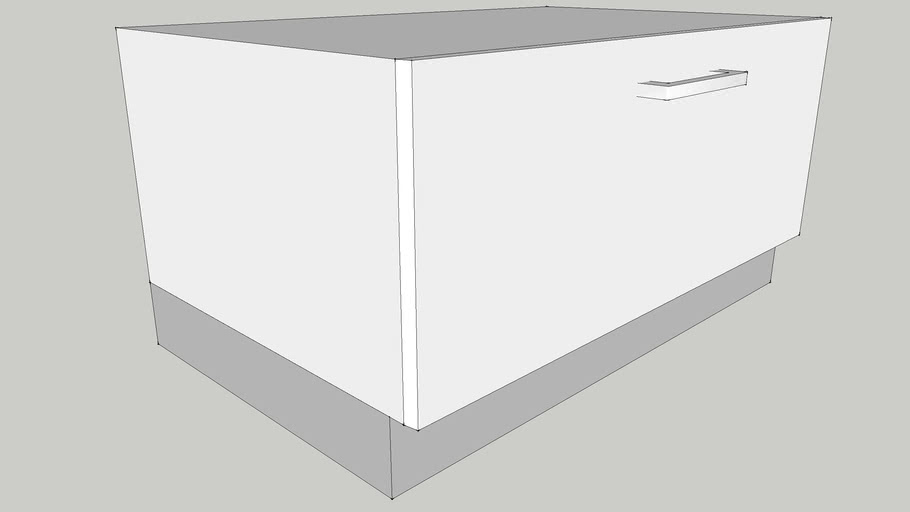 900 Base Module with One Drawer 900X560X360 CID_CP10000062 | 3D Warehouse