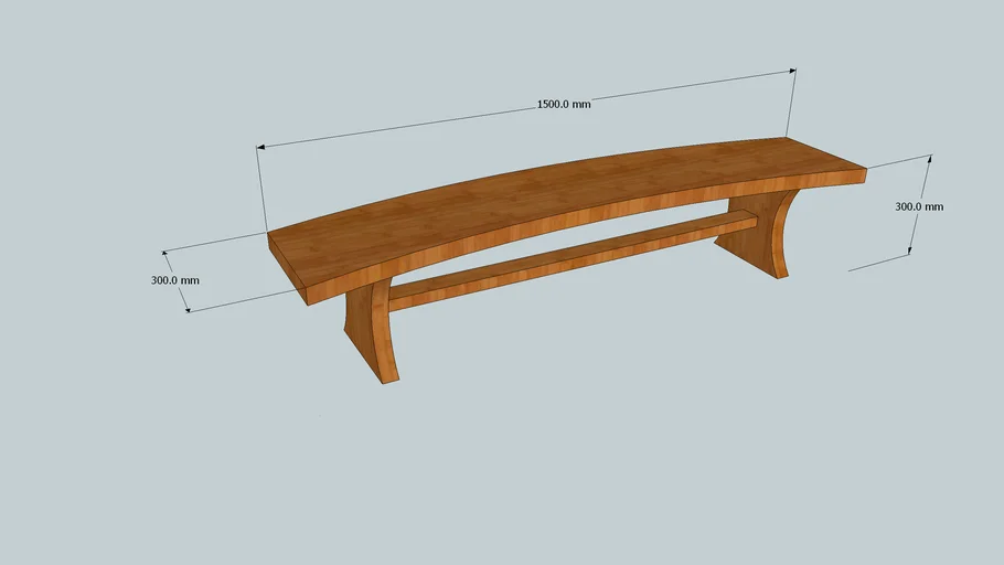 bench | 3D Warehouse