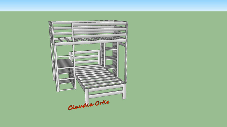 LITERA METALICA DESMONTABLE | 3D Warehouse