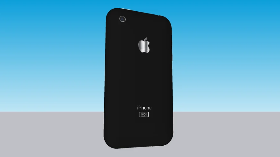 Apple iPhone 3GS Black | 3D Warehouse