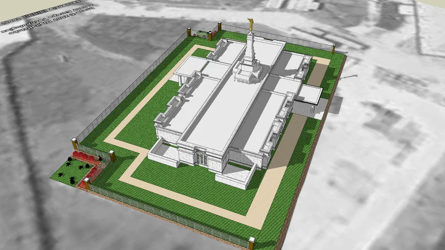LDS. Temple Aba Nigeria Templo Mormon.121 st. operating temple. | 3D ...