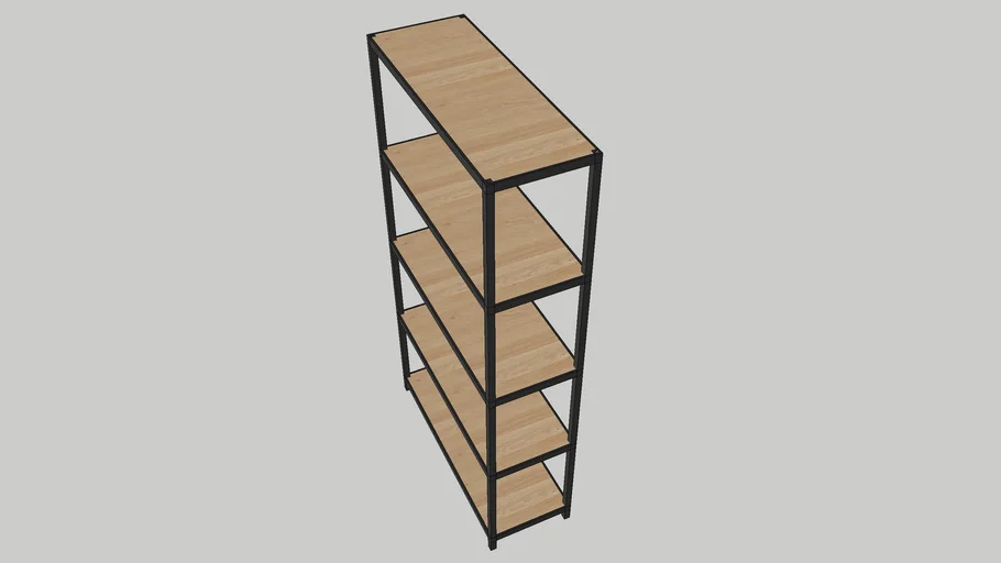 5 Tier shelving unit | 3D Warehouse