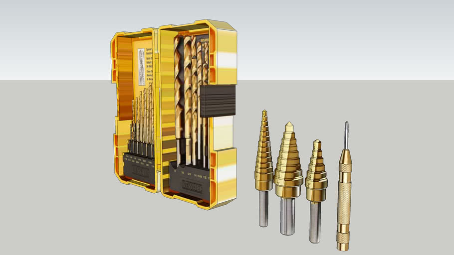 step drill | 3D Warehouse