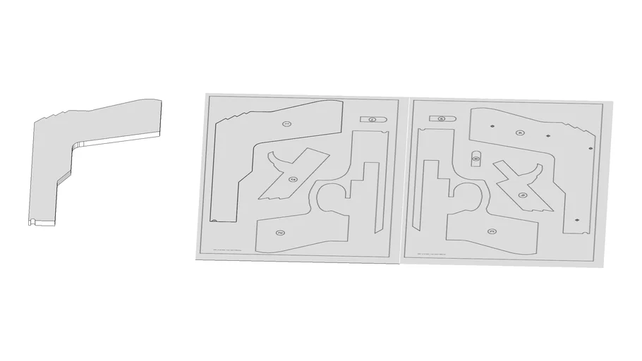 Step-Up Pistol - Rubbereband | 3D Warehouse