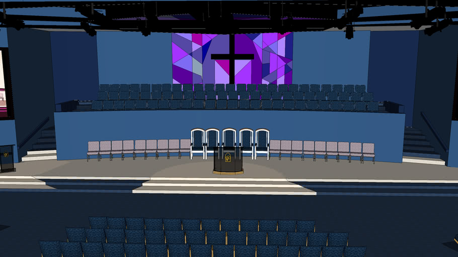 Friendly Temple Church of God In Christ | 3D Warehouse