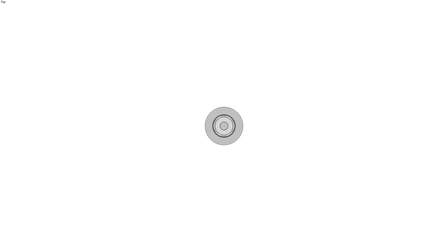 PIED PLASTIQUE A ROTULE INOX - Version A | 3D Warehouse