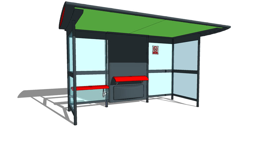 Bus Stop | 3D Warehouse