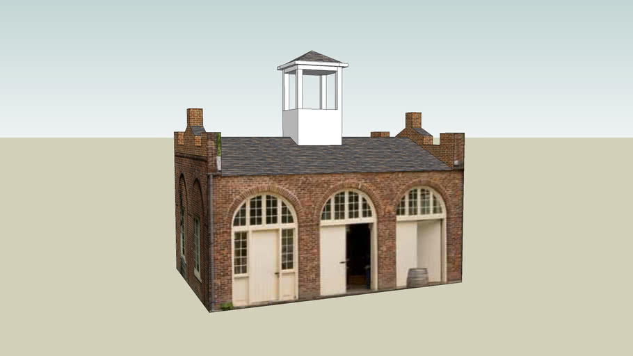 Engine House at Harpers Ferry, West Virginia | 3D Warehouse