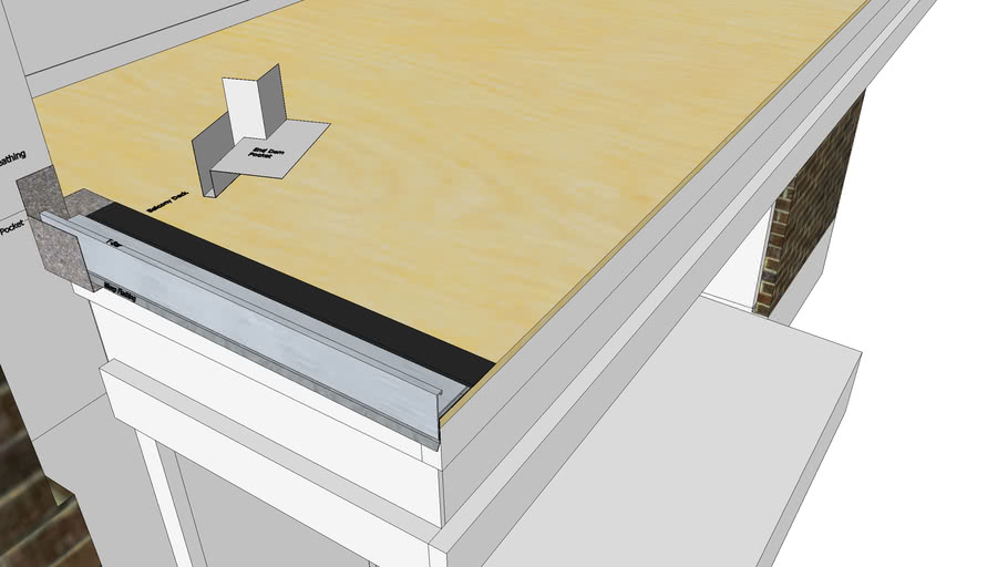 Balcony Flashing | 3D Warehouse