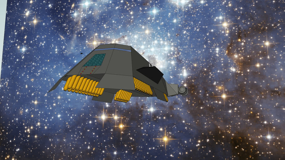 Bombardier superspatial ''Supernova-2'' | 3D Warehouse