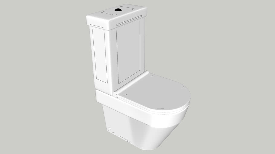 TOILET READY TO RENDER | 3D Warehouse
