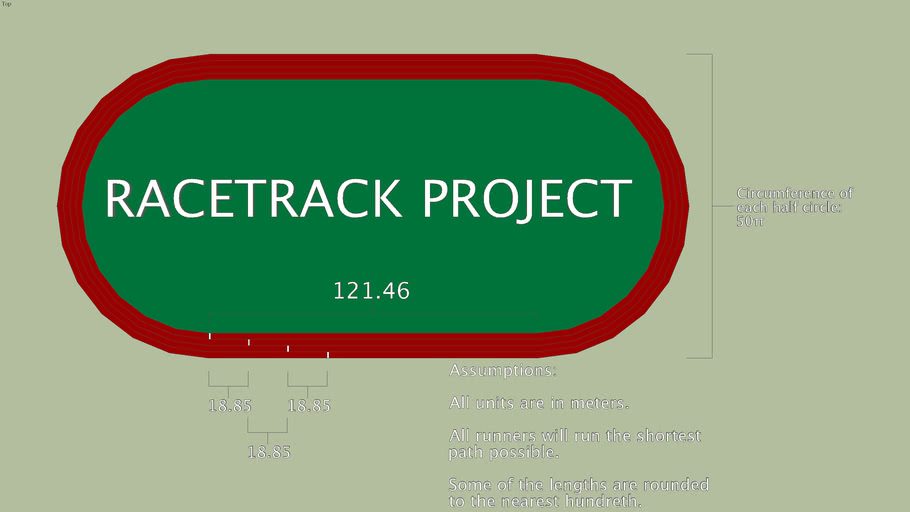 Racetrack Project 4 School | 3D Warehouse