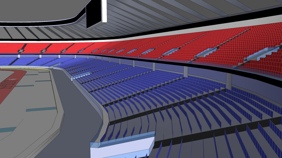 Long Track Speed Skating Oval | 3D Warehouse