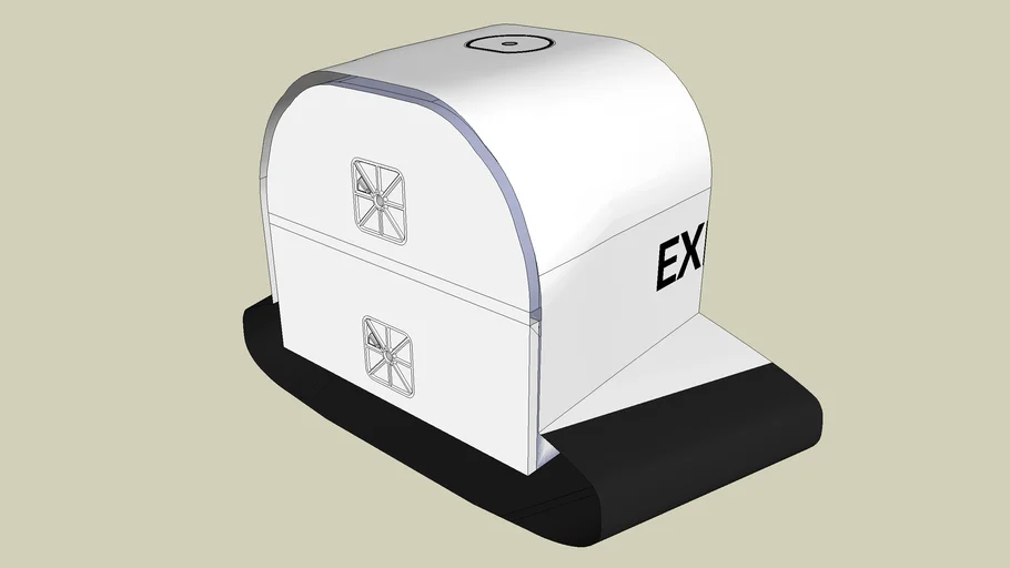 Aft Crew Section - Explorer I Shuttle Concept | 3D Warehouse