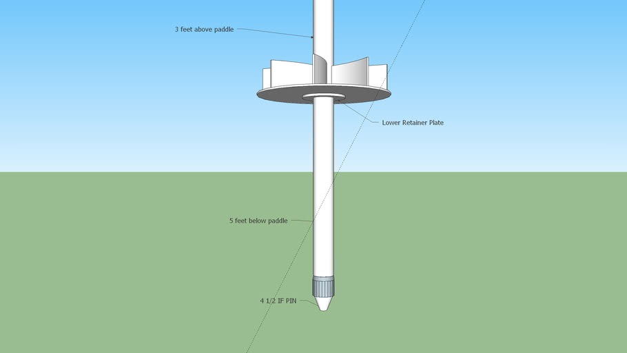 Top Drive Test Paddle | 3D Warehouse