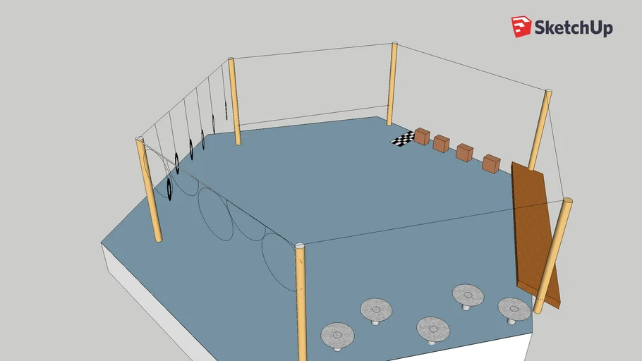 Ropes course | 3D Warehouse