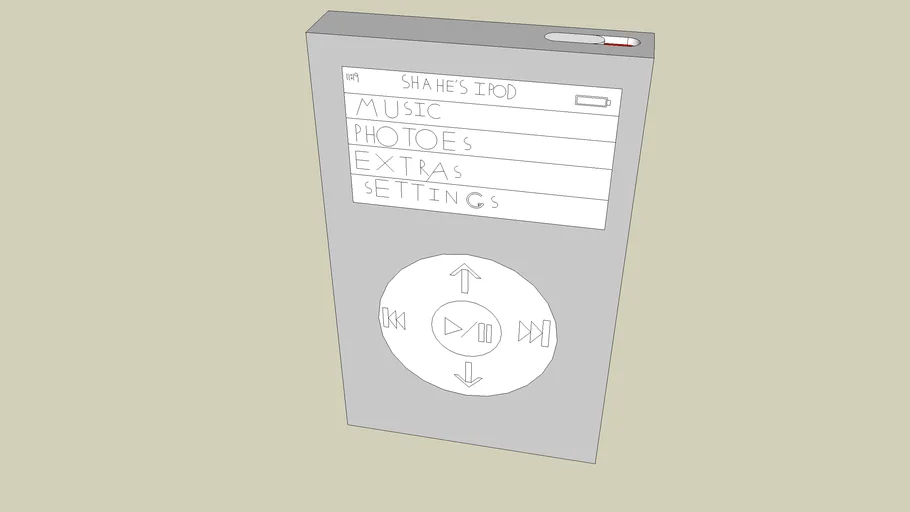 Ipod Nano | 3D Warehouse