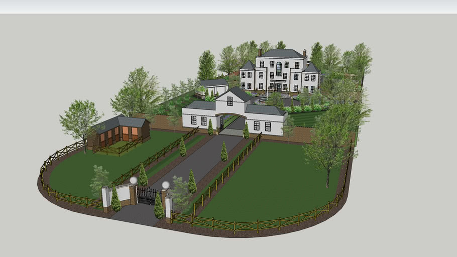 Stately Home | 3D Warehouse