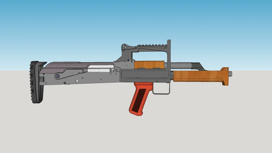 Ots-14 Groza Bullpup Conversion Kit | 3D Warehouse