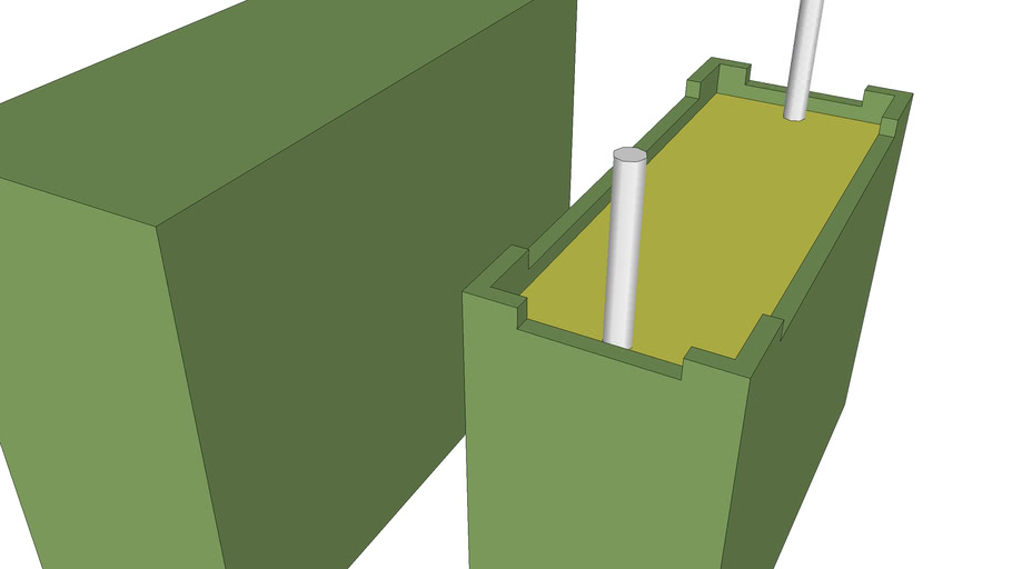 Metallized Polyester Film Capacitor | 3D Warehouse