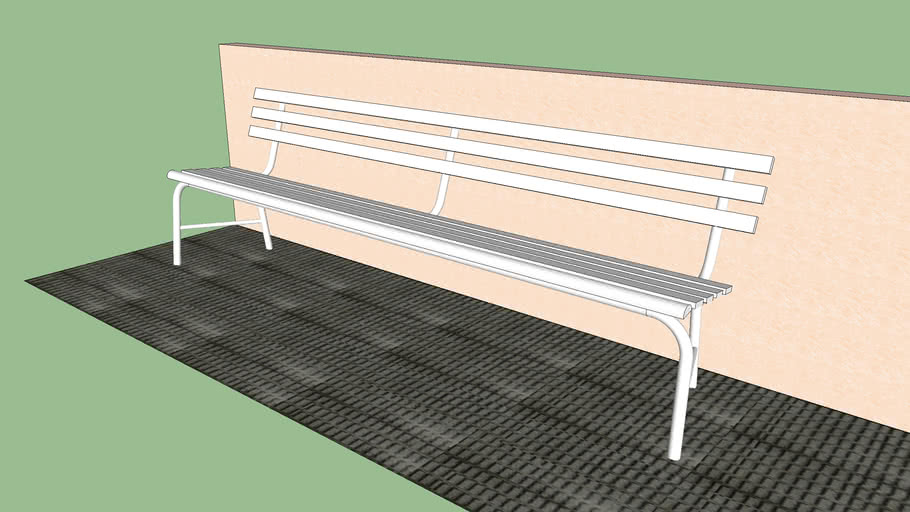 Outdoor bench | 3D Warehouse