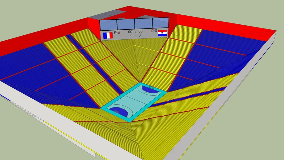 UNFINISHED Handball Arena | 3D Warehouse