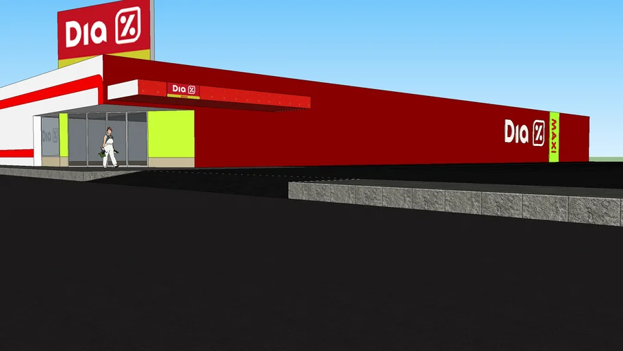 Supermercado Dia Maxi | 3D Warehouse