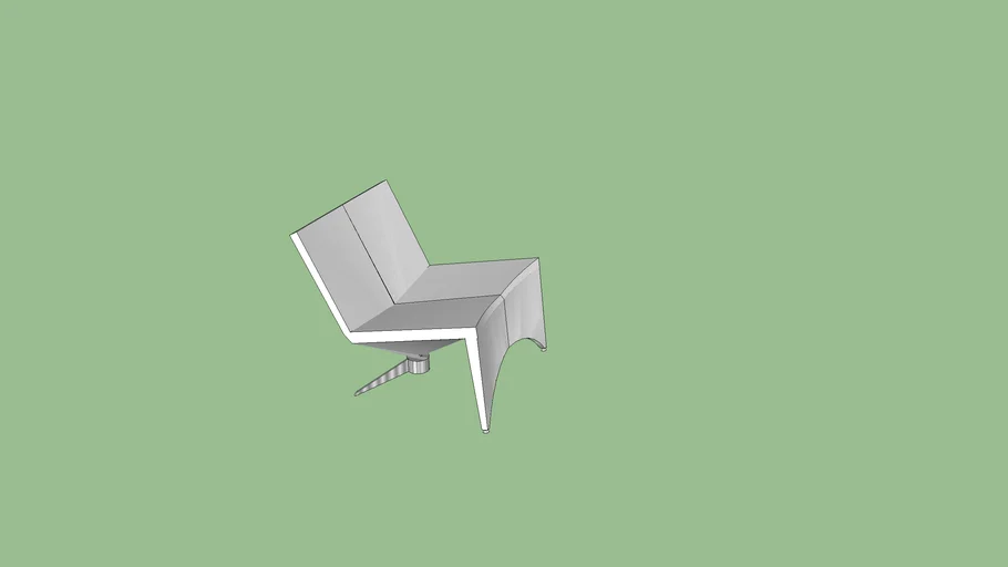 scan design jackson chair | 3D Warehouse
