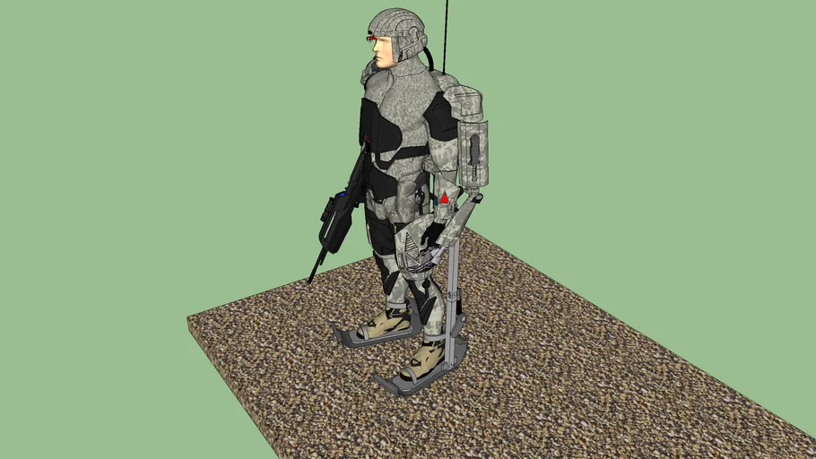 army Exoskeleton | 3D Warehouse