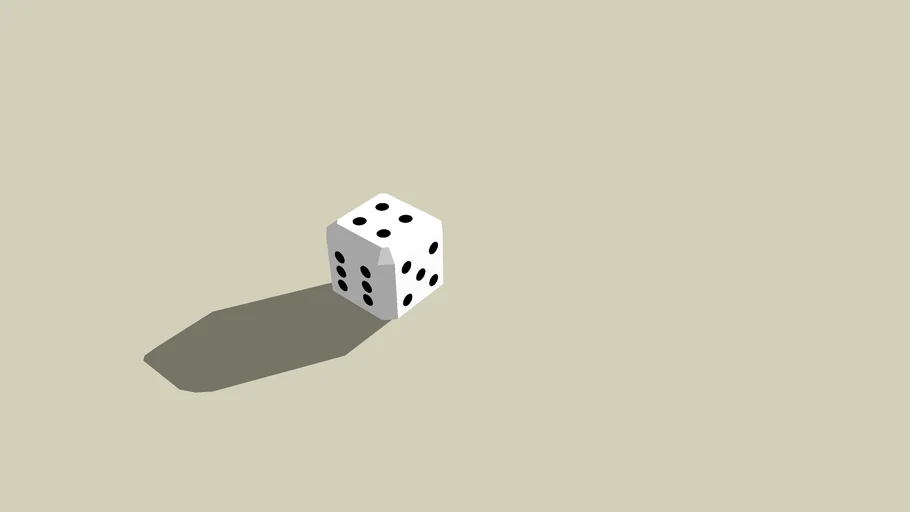 A dice | 3D Warehouse