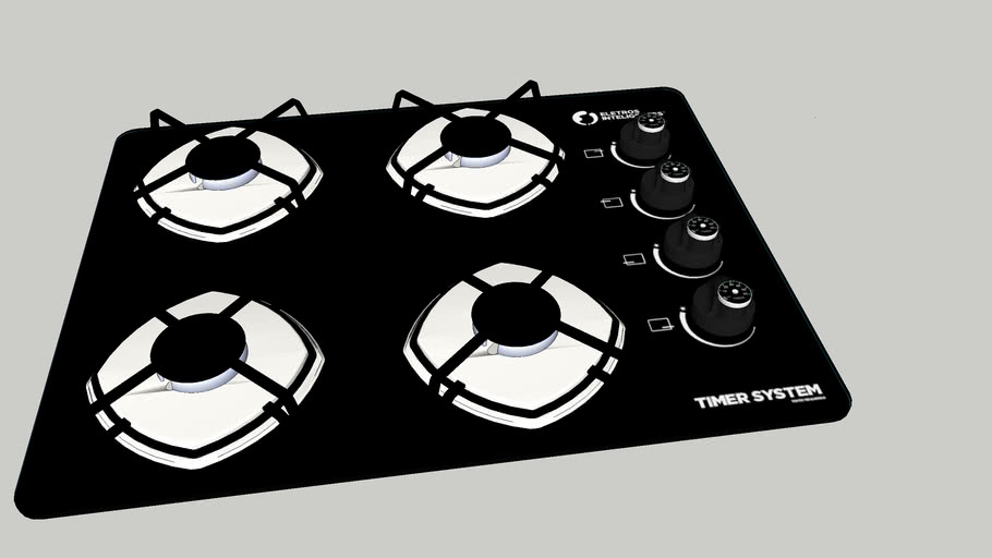 Cooktop 4Q Timer System | 3D Warehouse