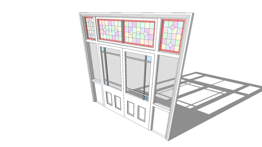 Edwardian Conservatory Door | 3D Warehouse