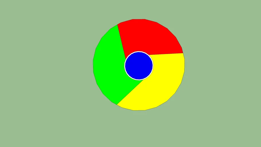 Google Chrome Logo | 3D Warehouse
