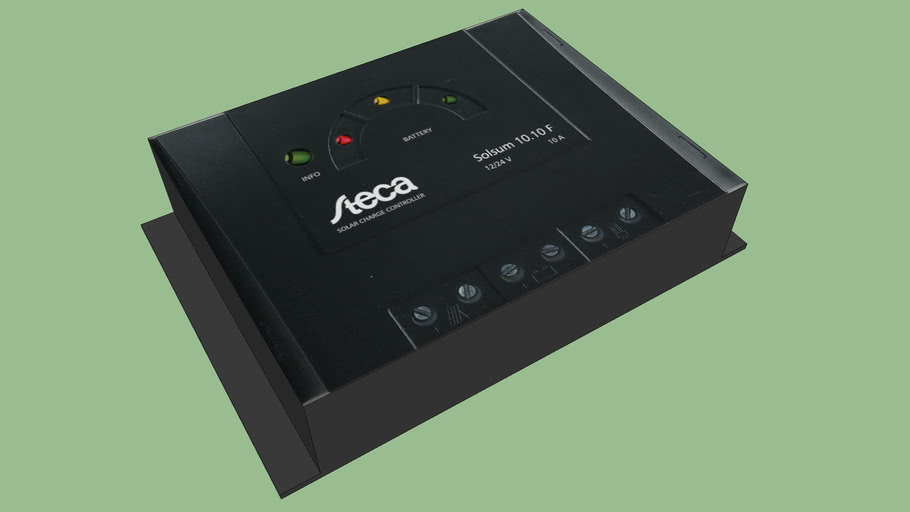 Steca Solsum 10.10F 12/24V 10A Solar Charge Controller | 3D Warehouse
